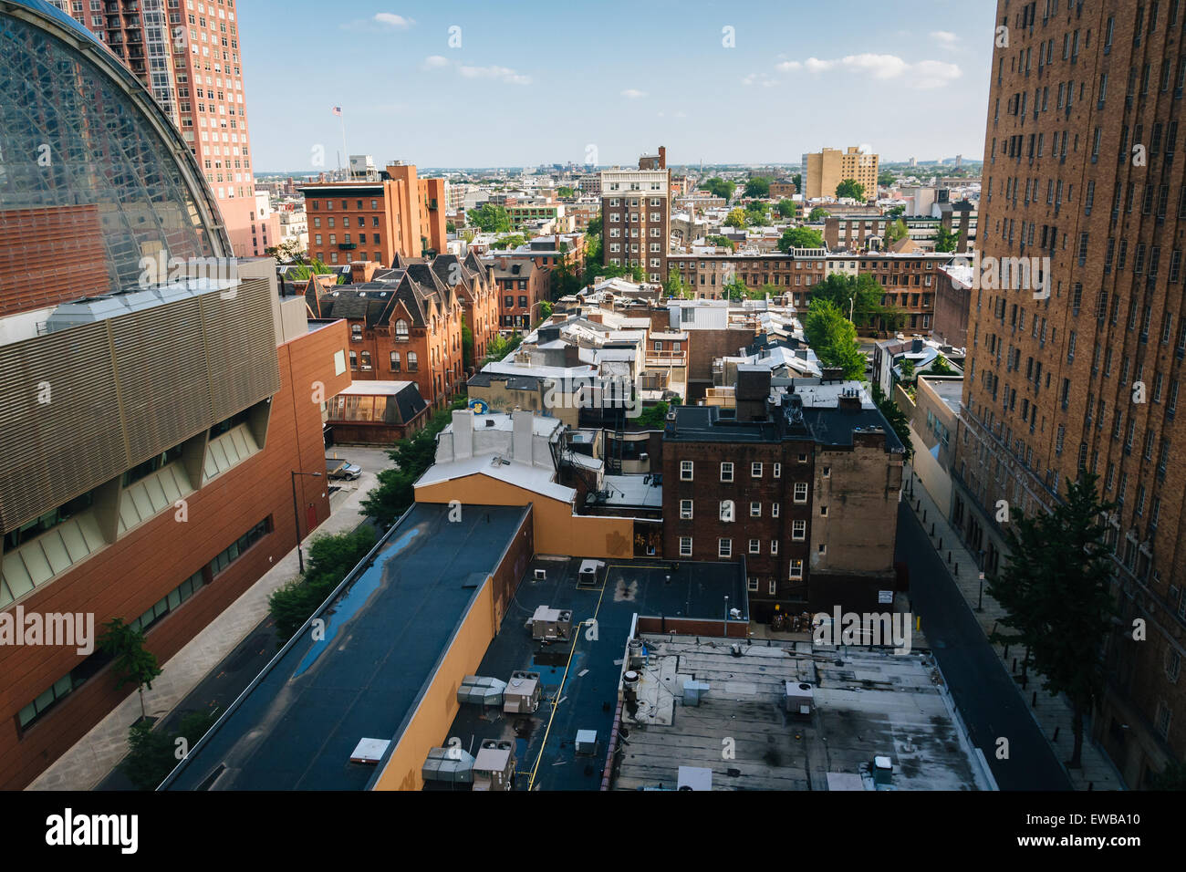 View of buildings in Center City, Philadelphia, Pennsylvania Stock ...