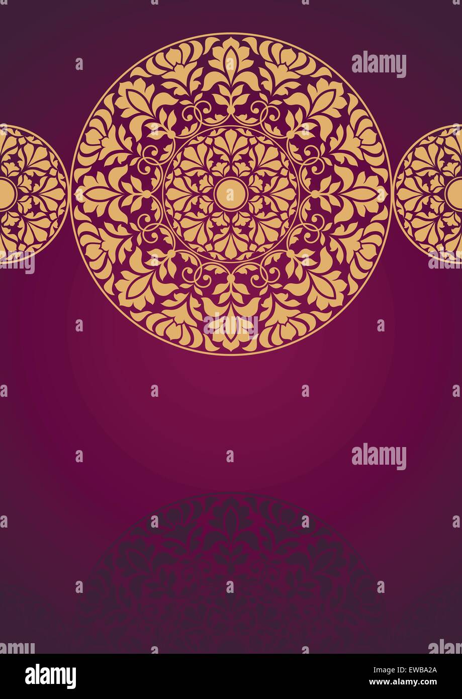 Floral Indian pattern Stock Vector Image & Art - Alamy