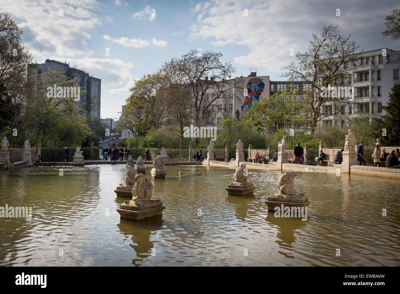 Fairy Tale Fountain, Berlin, Germany Stock Photo - Alamy
