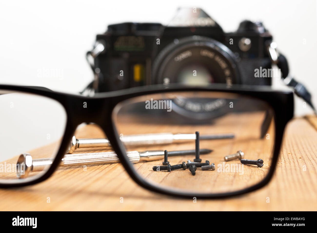 Screwdriver for lens hi-res stock photography and images - Alamy