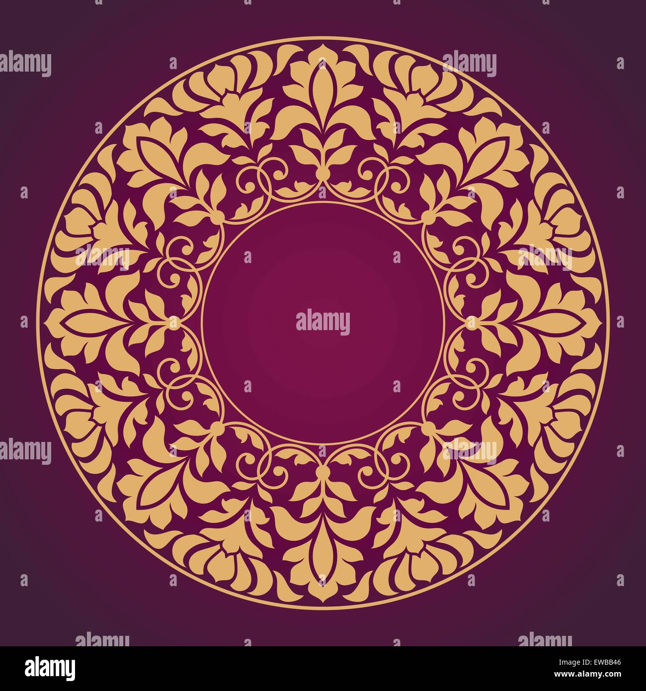 Floral Indian pattern Stock Vector Image & Art - Alamy