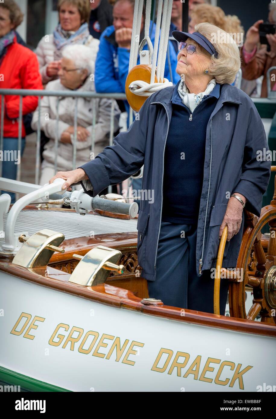 Lemmer, The Netherlands. 20th June, 2015. Princess Beatrix of The ...