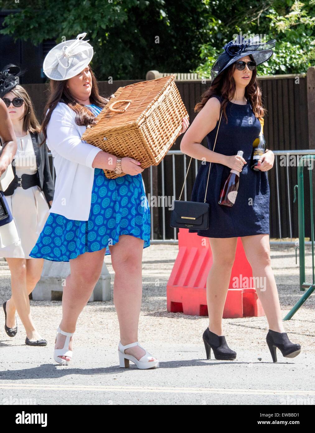 Royal Ascot Ladies Day races Stock Photo - Alamy