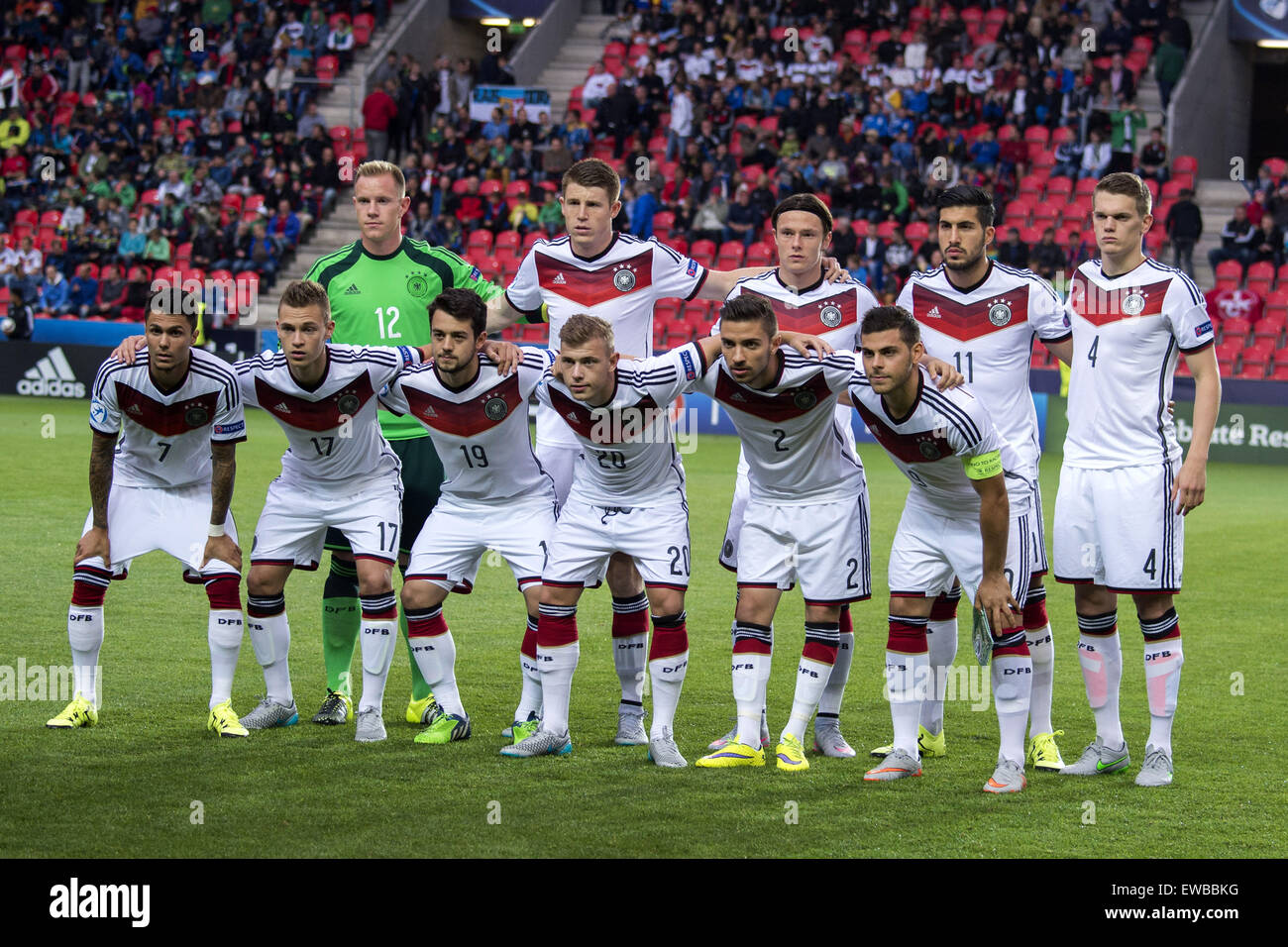 U-21U-21 Germany team group line-up (GER), JUNE 20, 2015 - Football ...