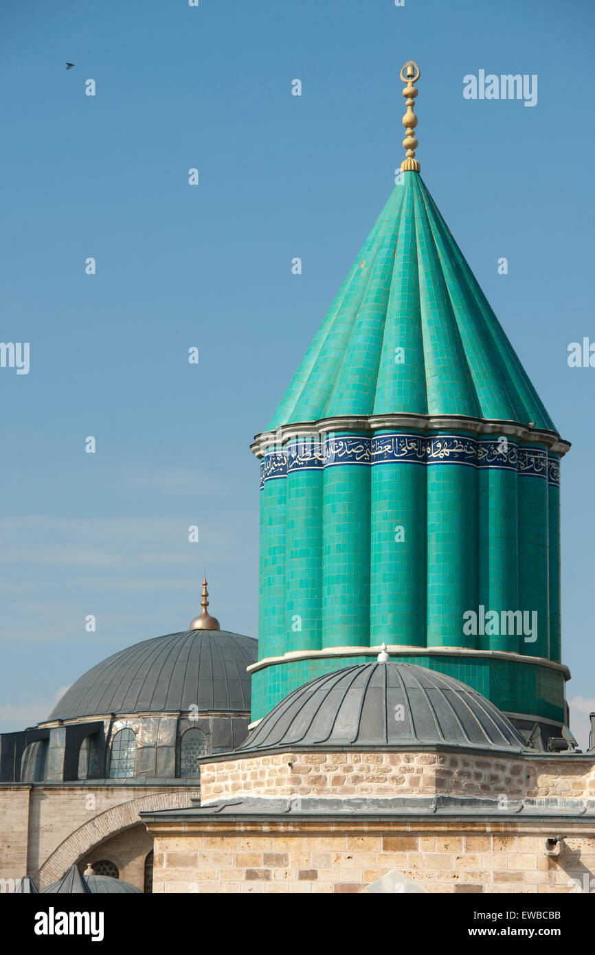 Mevlana rumi mausoleum konya anatolia hi-res stock photography and ...