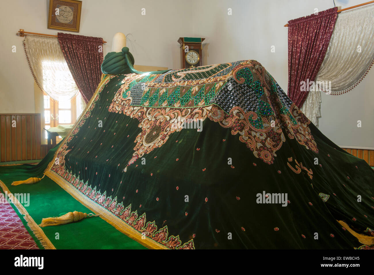 Türkei, Anatolien, Konya, Sems-i Tebrizi Camii ve Türbesi Stock Photo ...