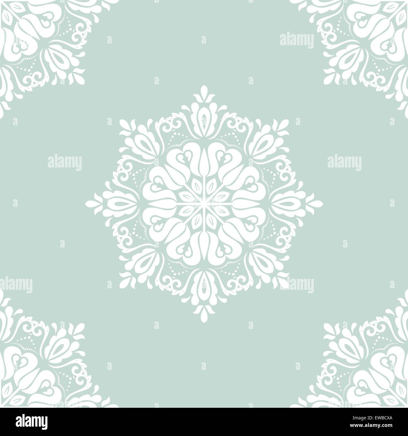 Floral Seamless Vector Pattern Stock Vector Image & Art - Alamy
