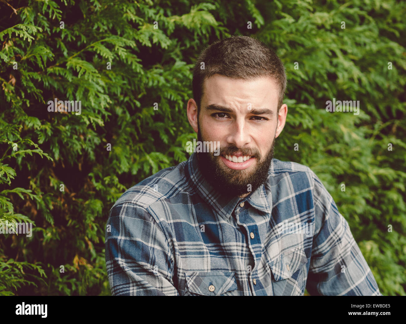 Male model outdoor portrait hi-res stock photography and images - Alamy
