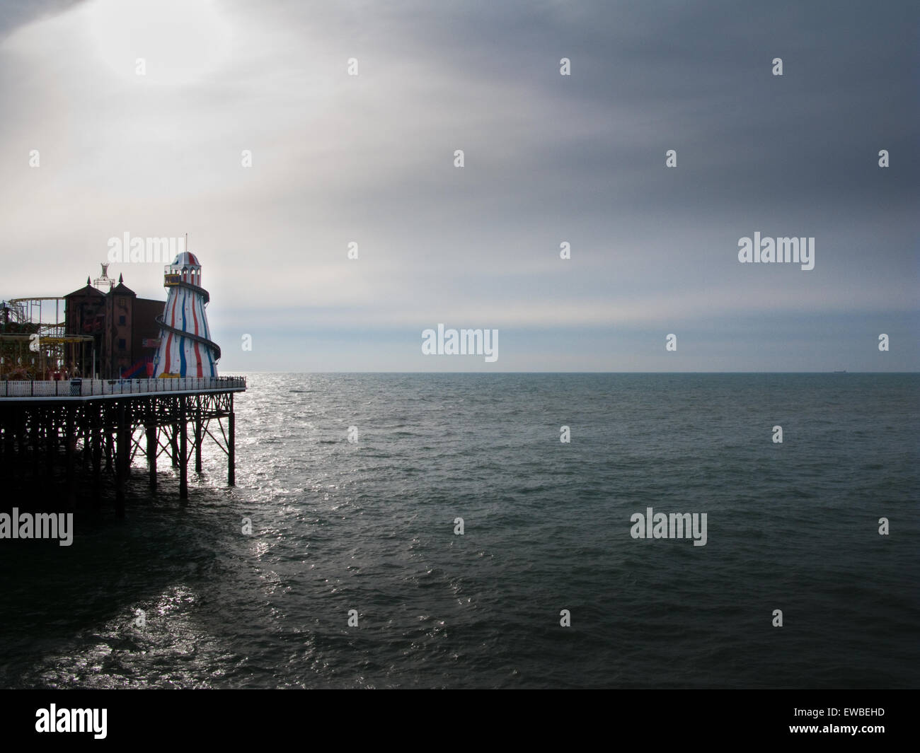 Brighton pier fun rides hi-res stock photography and images - Alamy