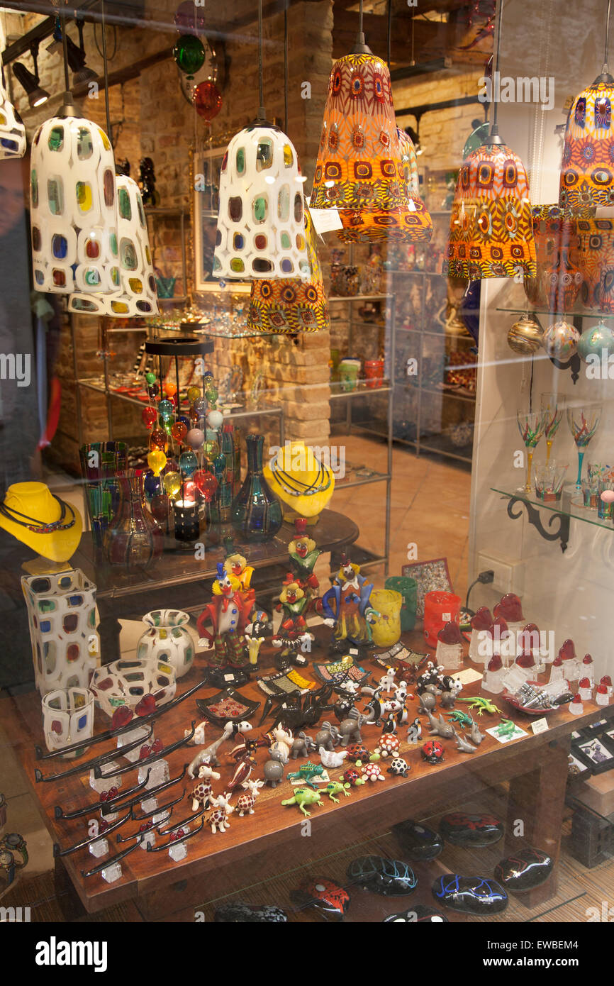 Traditional Souvenir Shop Window; Venice, Italy Stock Photo - Alamy