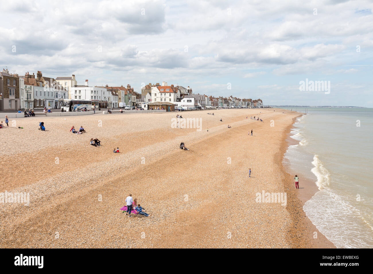 the beach at Deal in Kent, England Stock Photo - Alamy