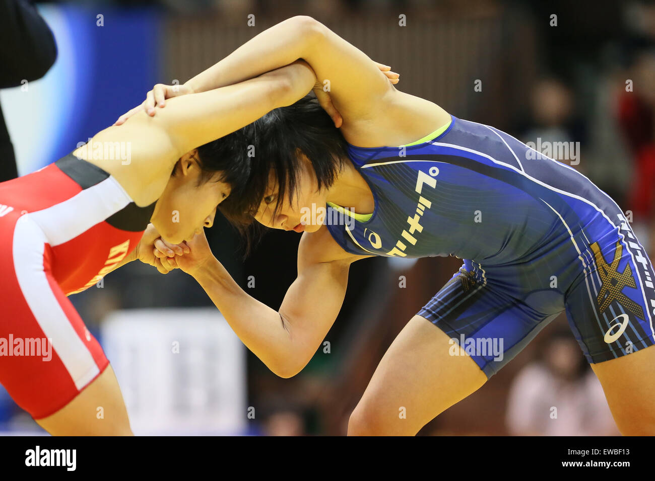 nd Yoyogi Gymnasium, Tokyo, Japan. 21st June, 2015. (L-R) Nanami Irie ...