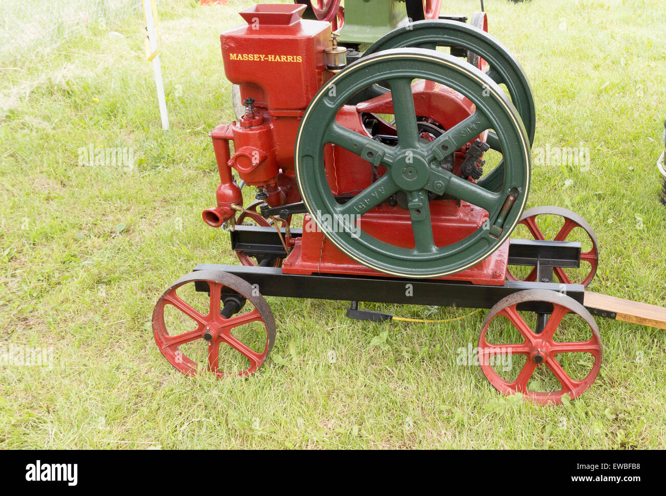 1916 - 1922 Massey Harris 3hp engine on display at the Antique Power ...