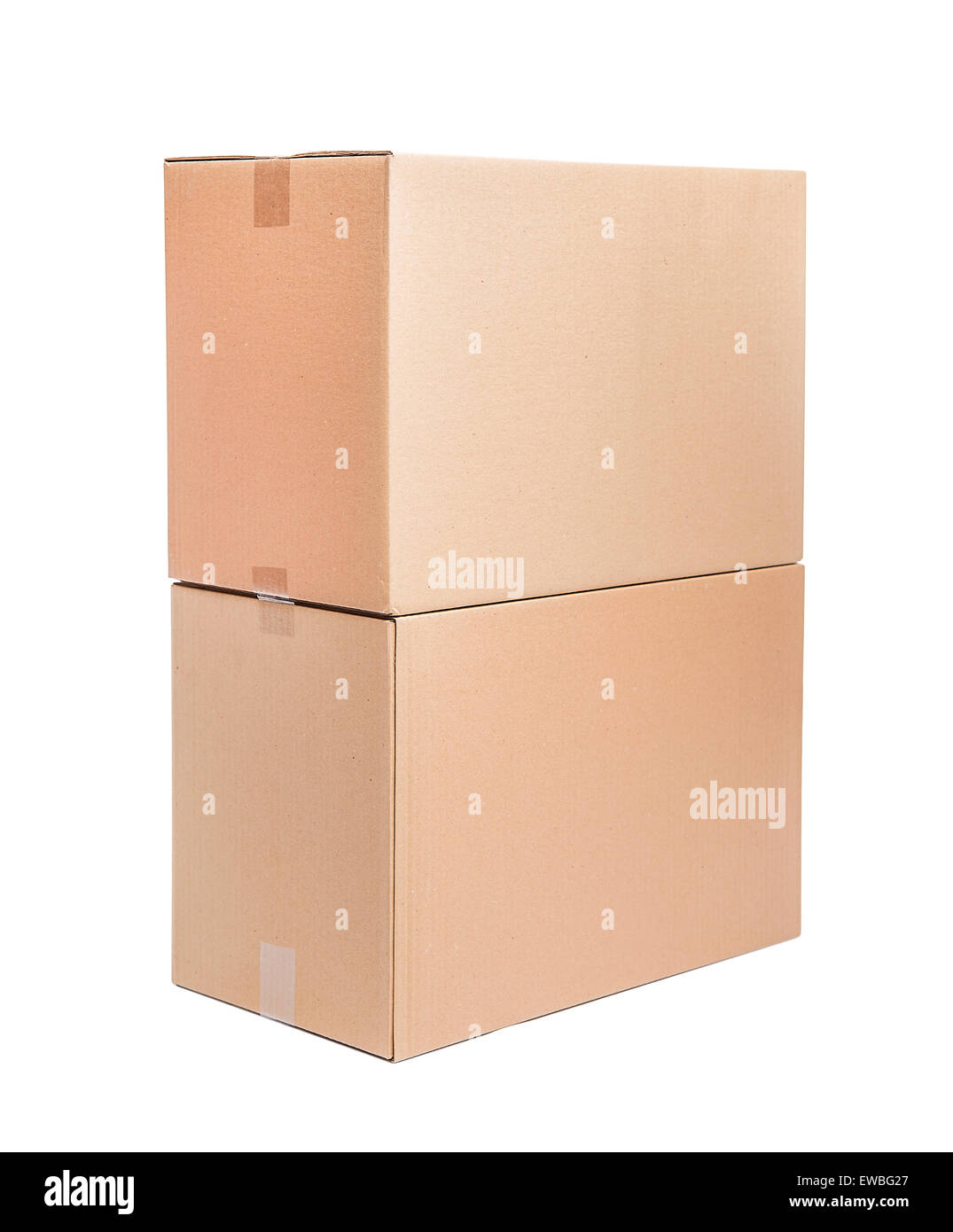 Stack of cardboard boxes Stock Photo - Alamy