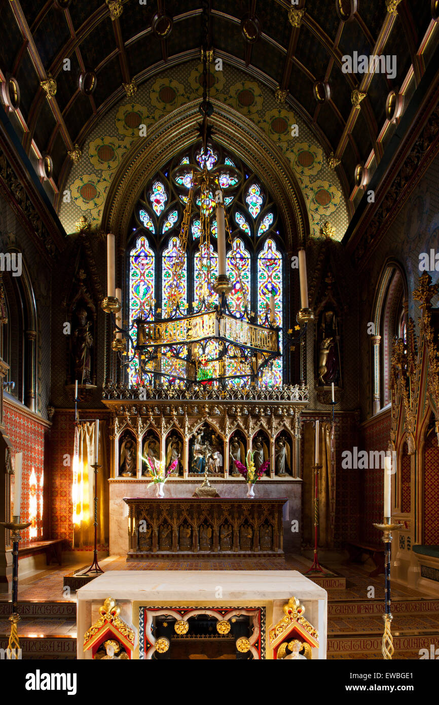 St Gile's Church, Cheadle, Staffs. Roman Catholic church designed by ...