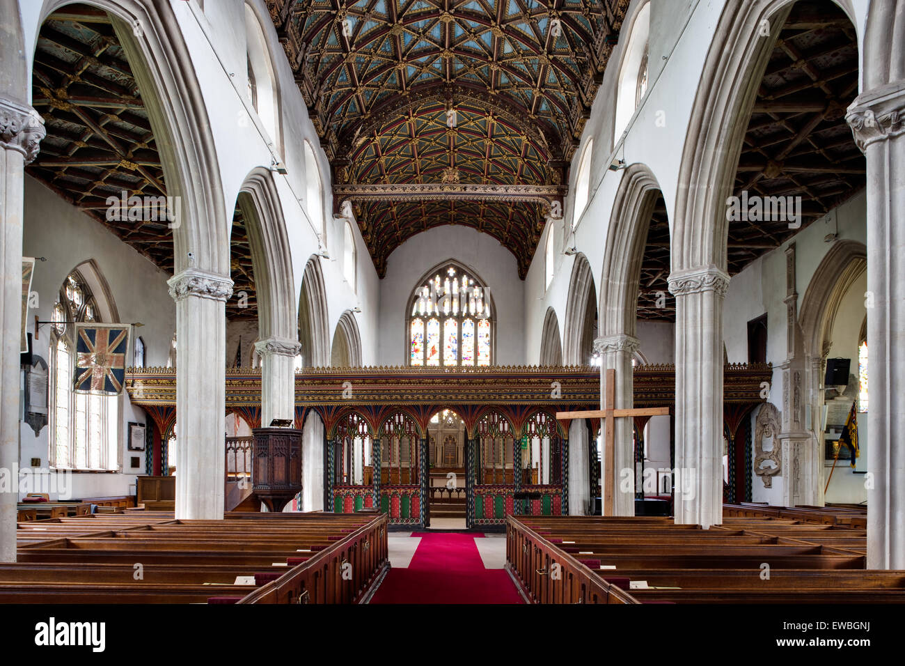 Cullompton, St Andrews Church, Devon, UK. Dates from 1430, built in ...