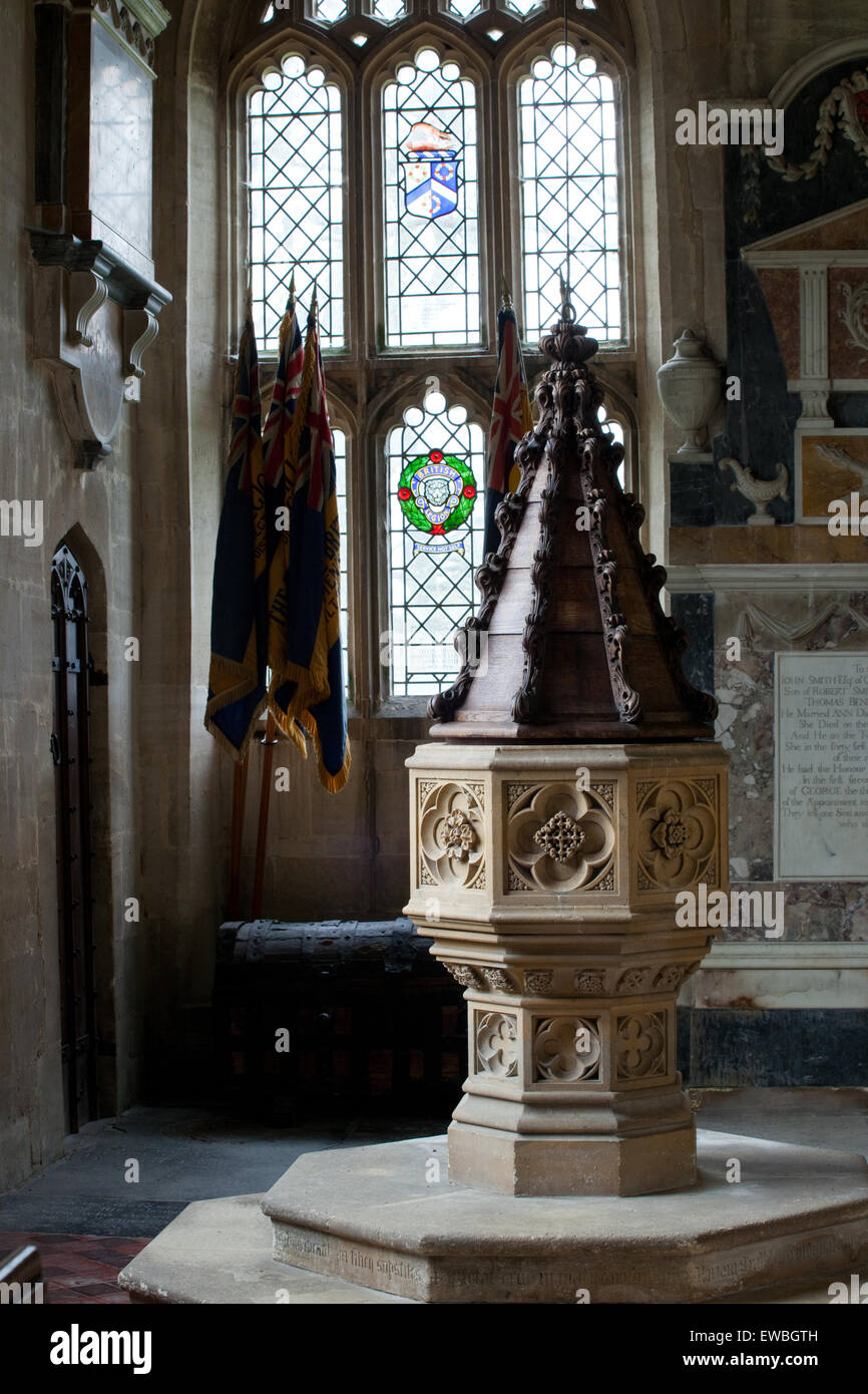 Church of St Mary, Steeple Ashton, Somerset, Perpendicular style. the ...