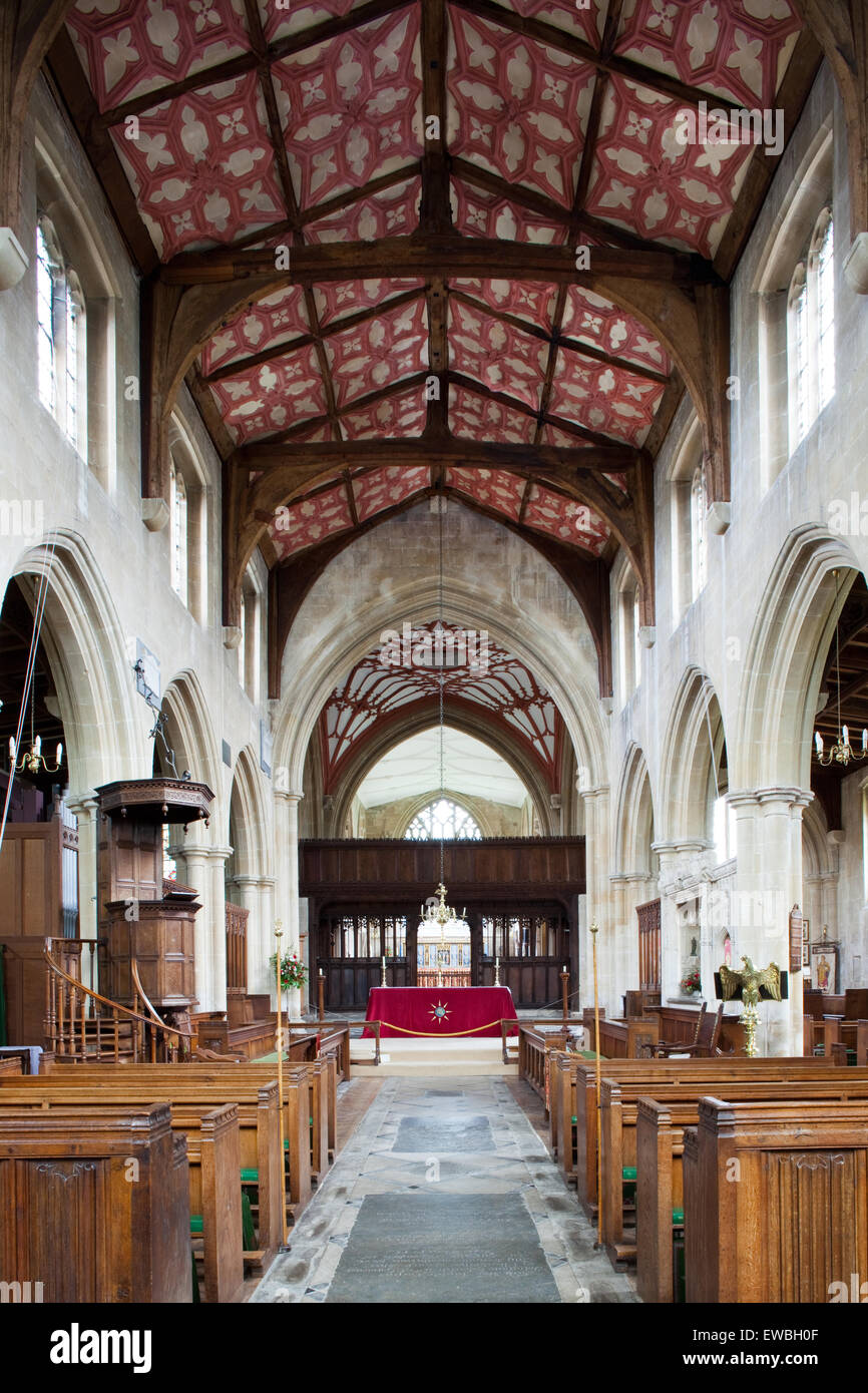 St Mary, St Katherine and All Saints church, Edington, Wiltshire Stock ...