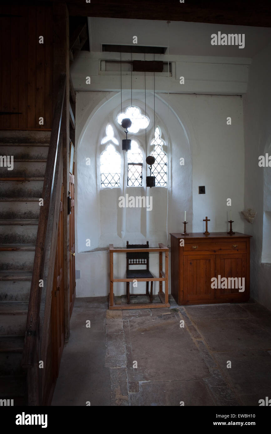 St Lawrence, Didmarton, Gloucestershire, Early English church Stock ...