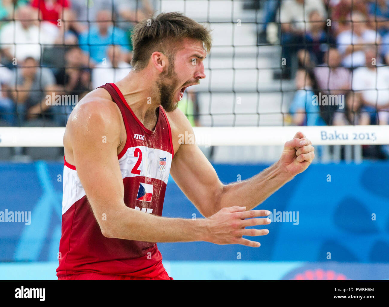Baku, Azerbaijan. 21st June, 2015. Jan Hadrava of Czech Republic ...