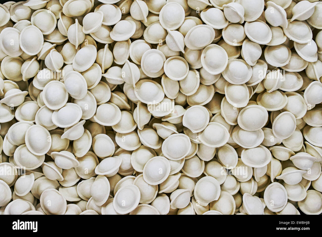 Dumplings in supermarket (half-stuff Stock Photo - Alamy