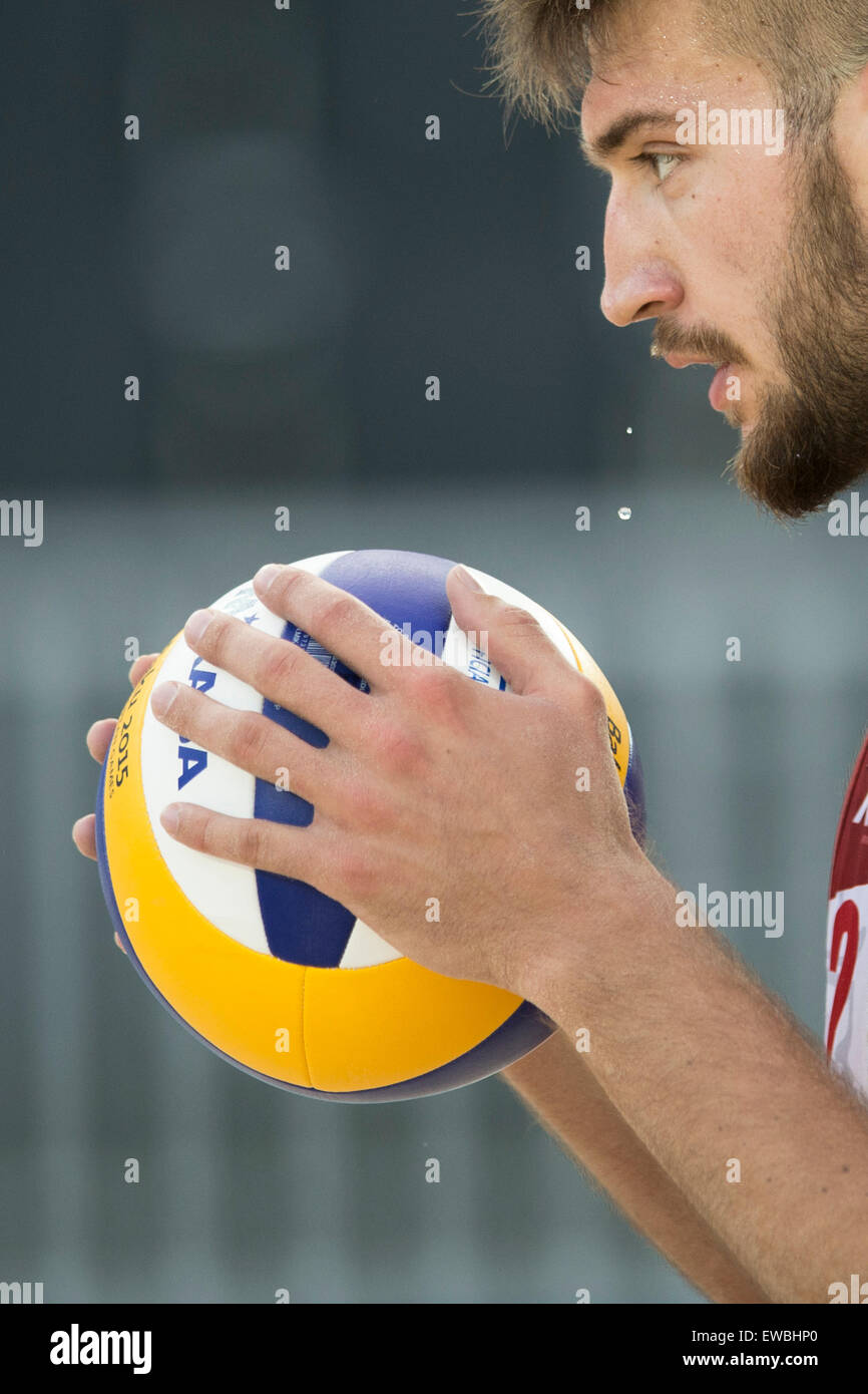 Baku, Azerbaijan. 21st June, 2015. Jan Hadrava of Czech Republic in ...