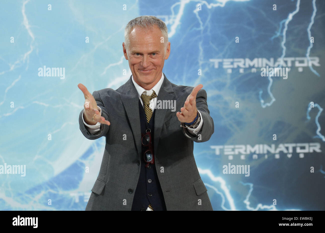 Berlin, Germany. 21st June, 2015. Director Alan Taylor arrives to the ...