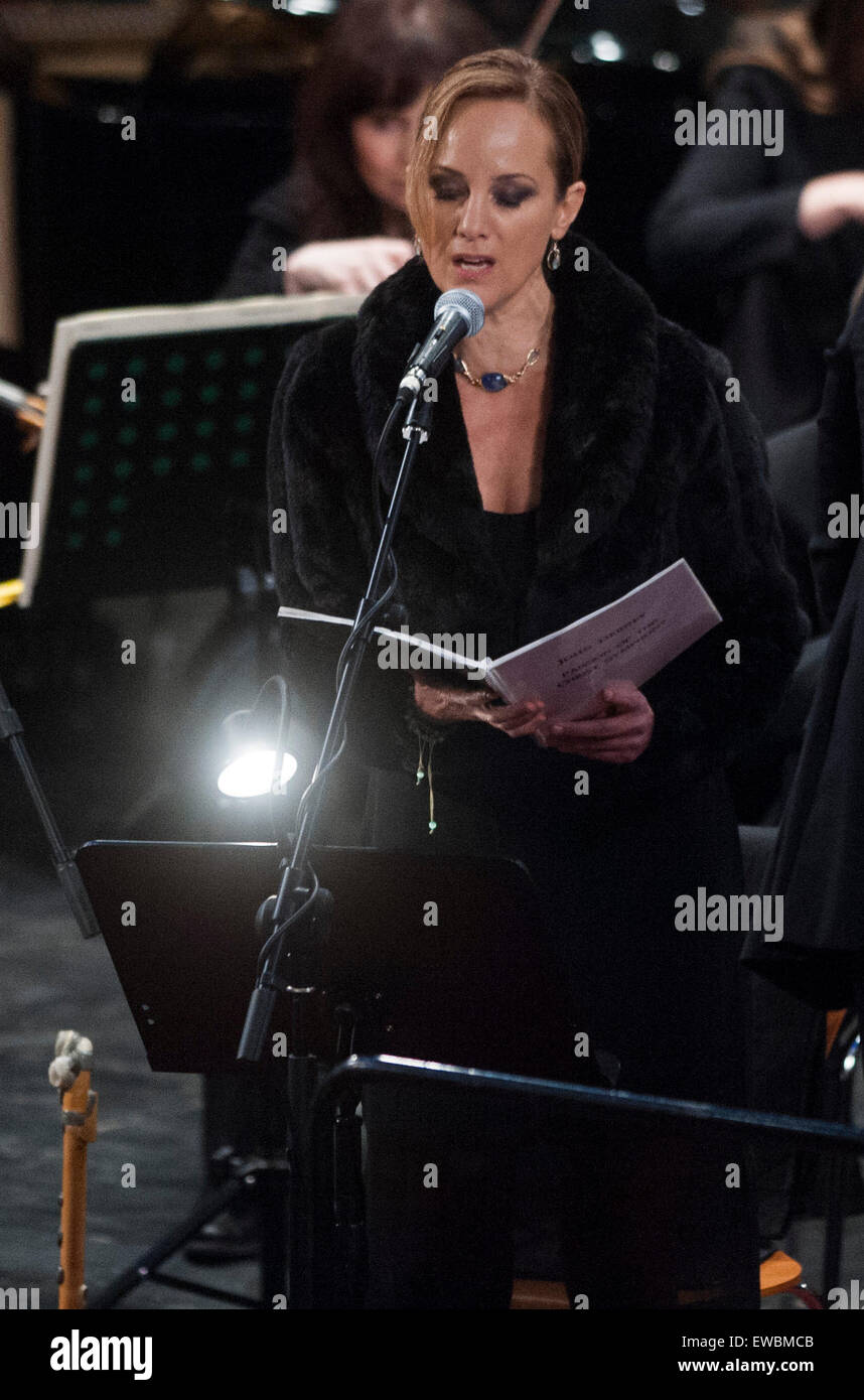 Litomysl, Czech Republic. 21st June, 2015. American vocalist Lisbeth ...