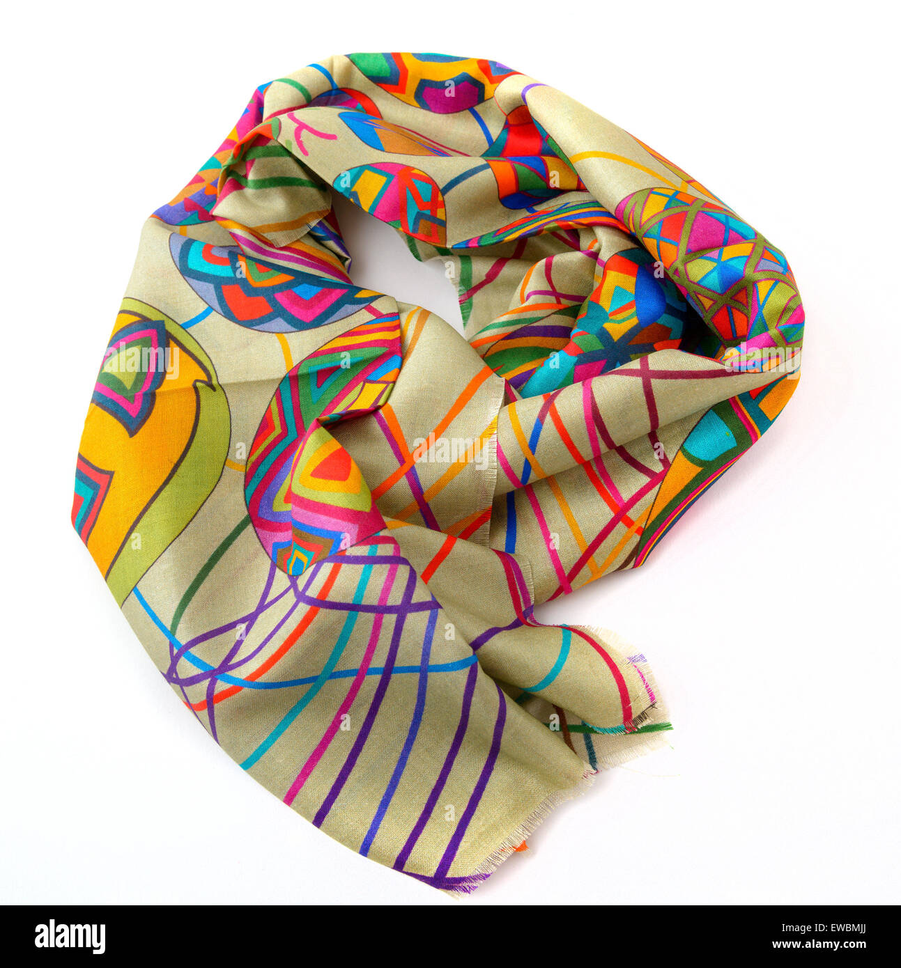 Printed scarf hi-res stock photography and images - Alamy