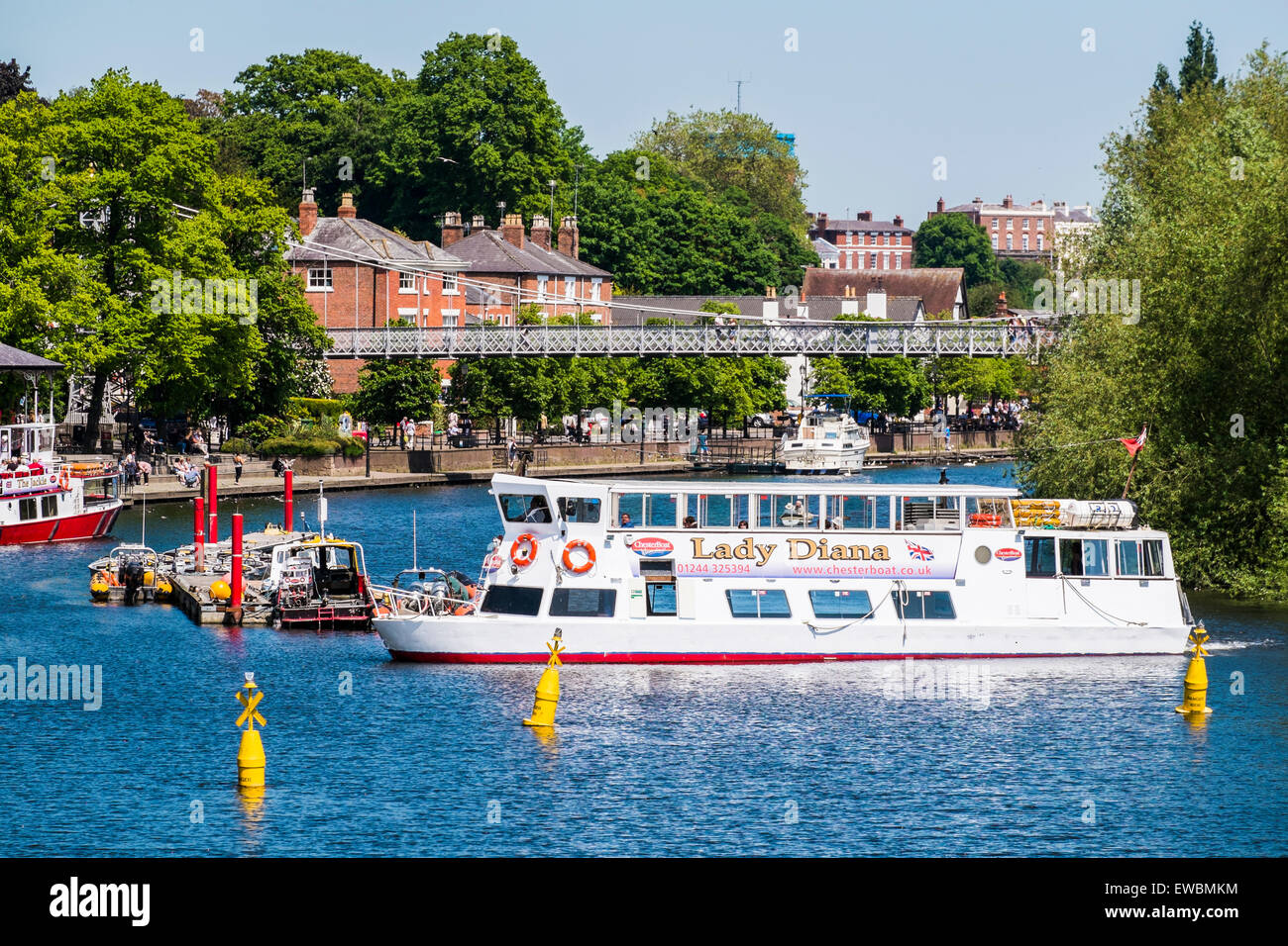 River Dee Chester, Cheshire, England, U.K Stock Photo - Alamy