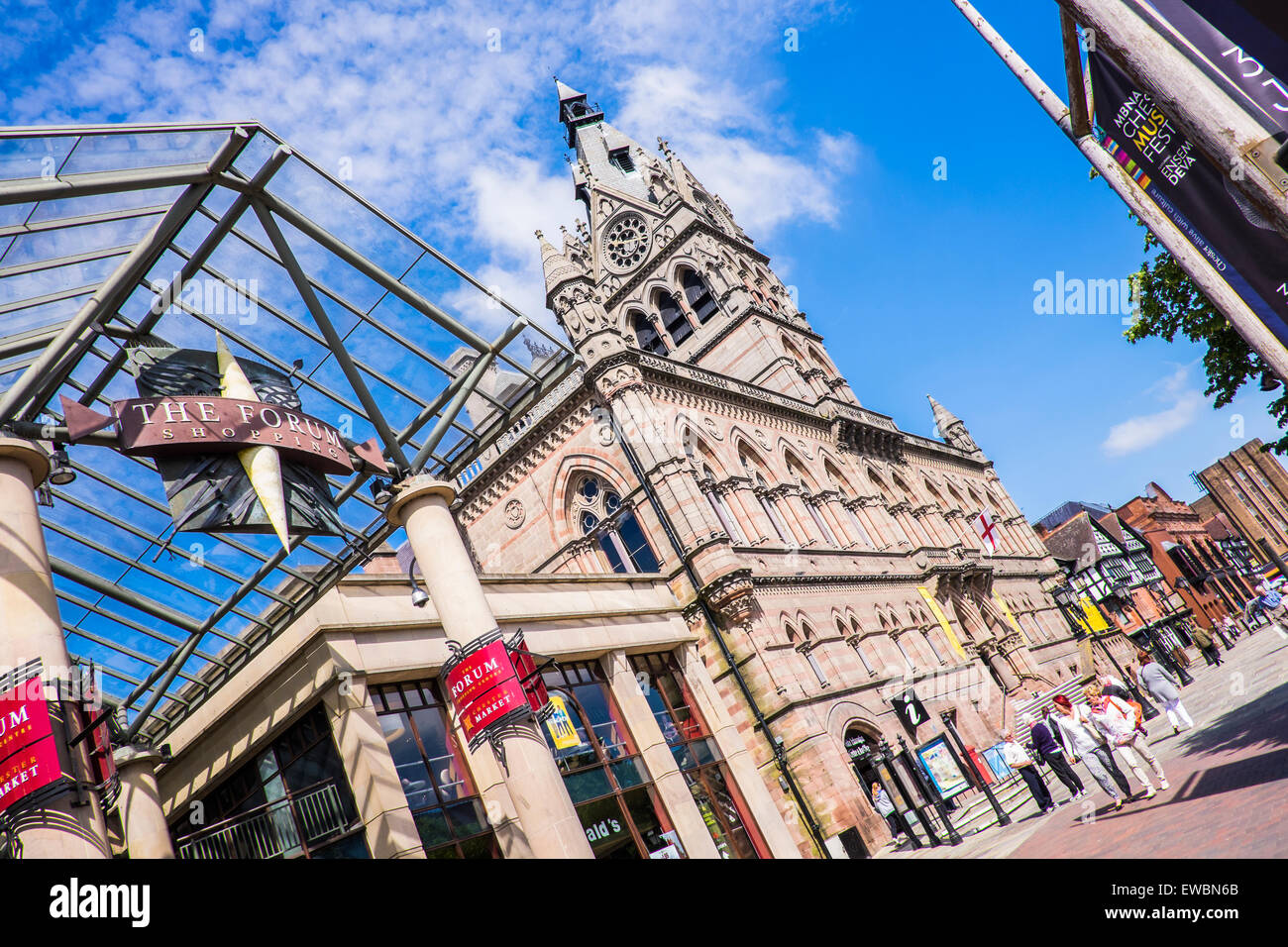 Chester town centre hi-res stock photography and images - Alamy