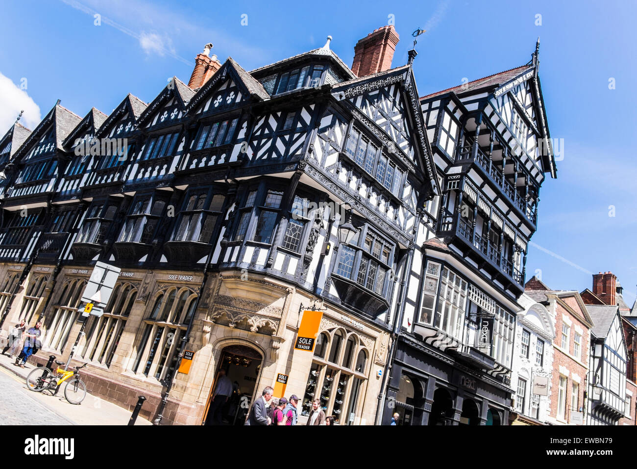 Tudor Style Timber Buildings High Resolution Stock Photography and ...