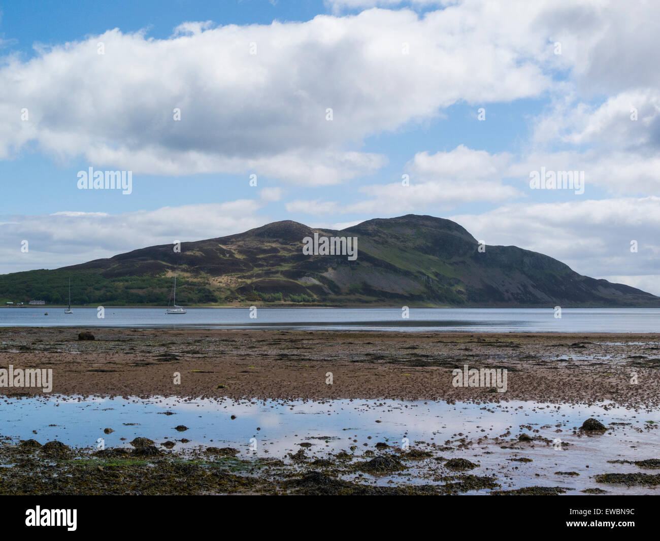 Lamlash bay holy island panorama hi-res stock photography and images ...