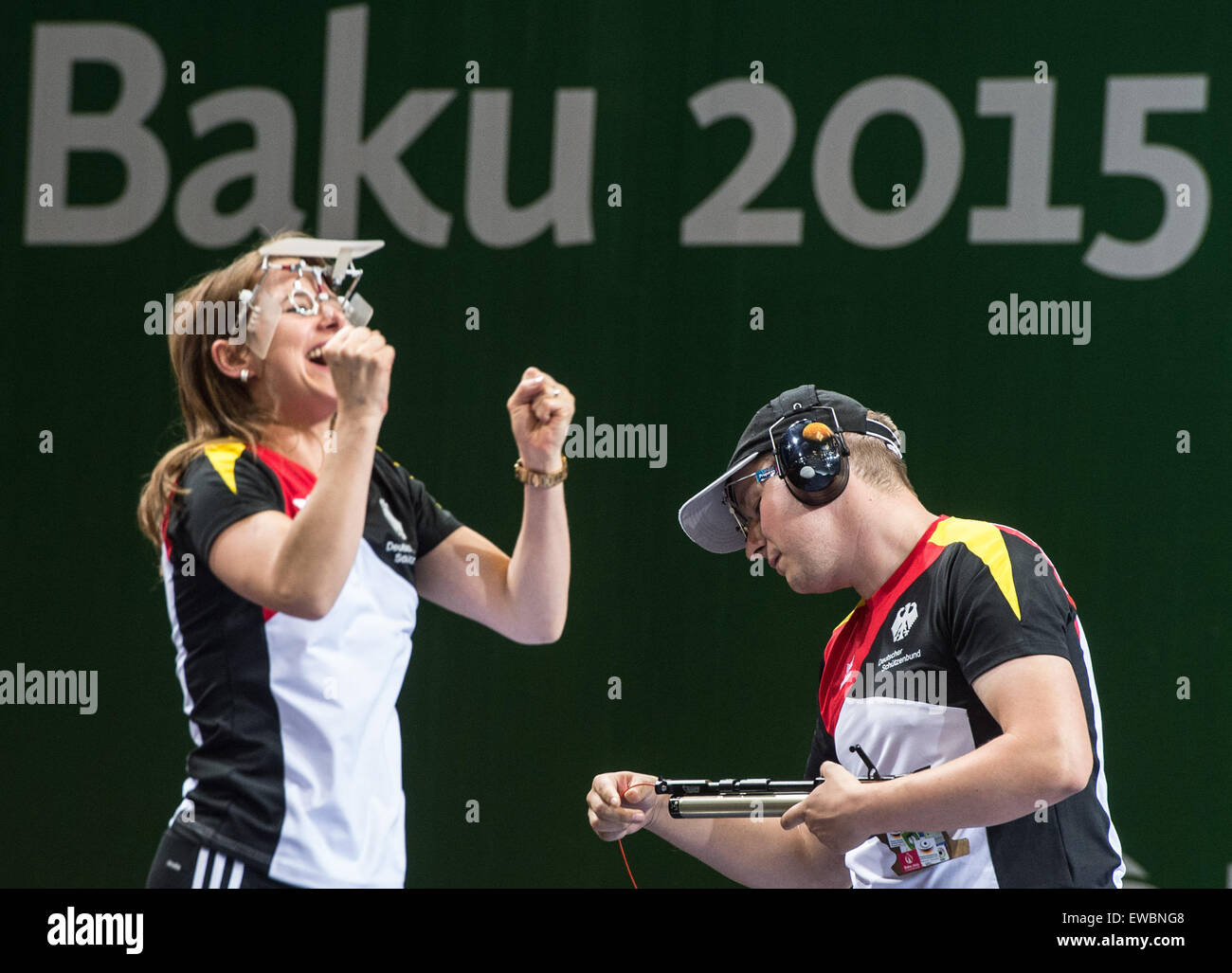 Baku, Azerbaijan. 22nd June, 2015. Germany's Monika Karsch and ...