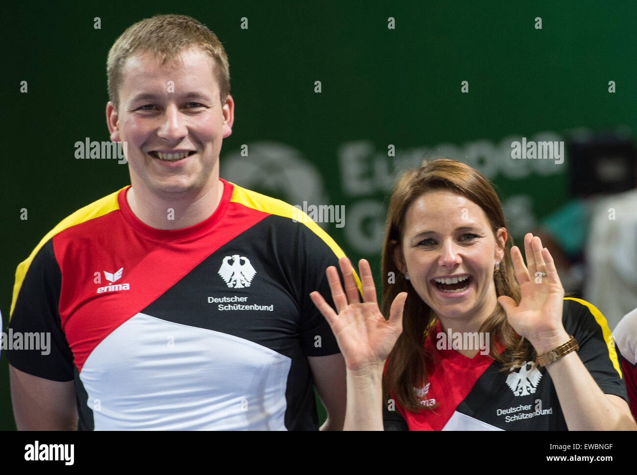 Baku, Azerbaijan. 22nd June, 2015. Germany's Monika Karsch and ...