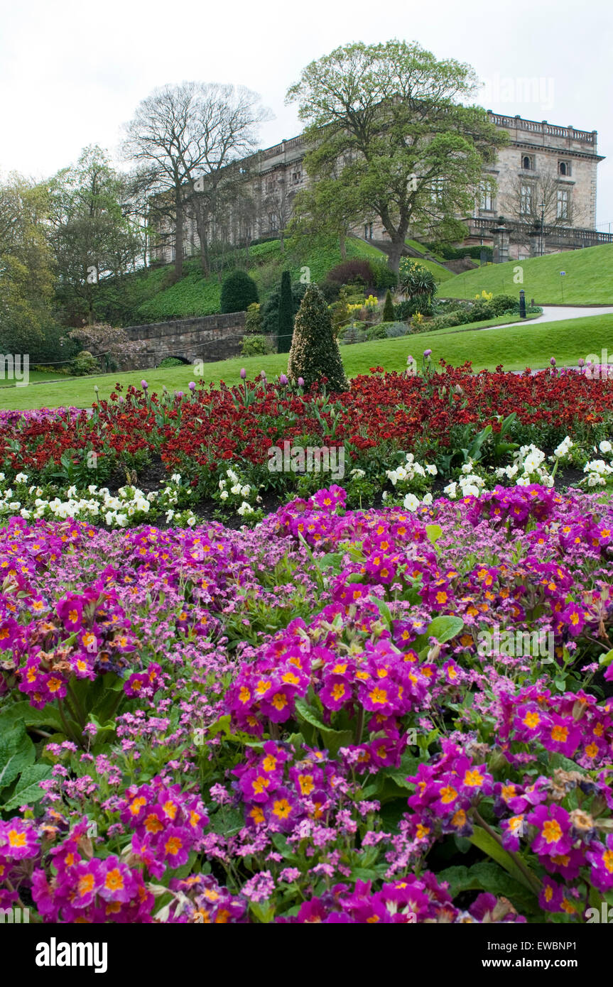 Nottingham castle ducal mansion nottingham hi-res stock photography and ...