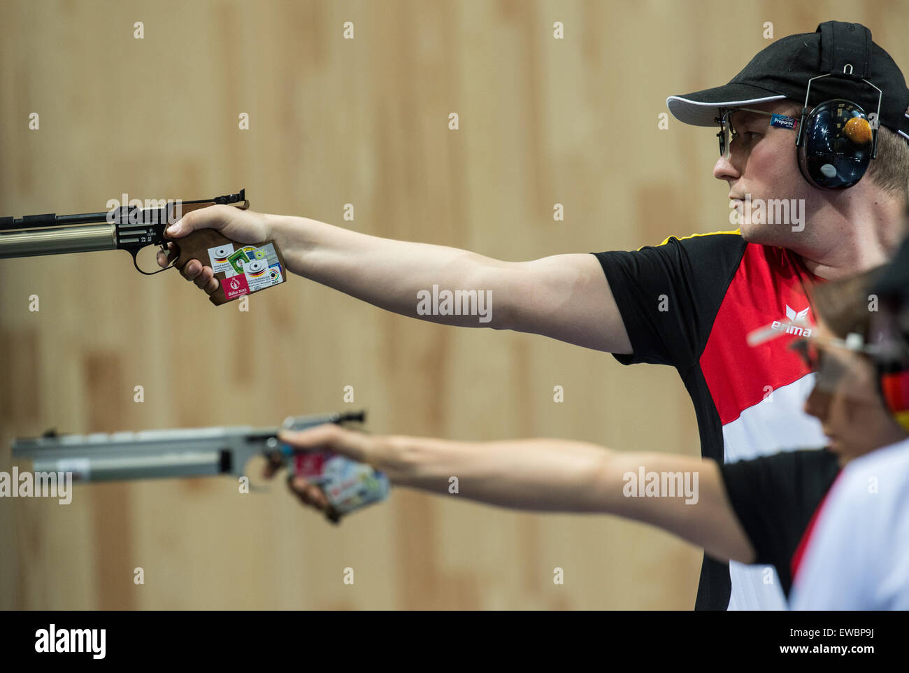 Baku, Azerbaijan. 22nd June, 2015. Germany's Monika Karsch and ...