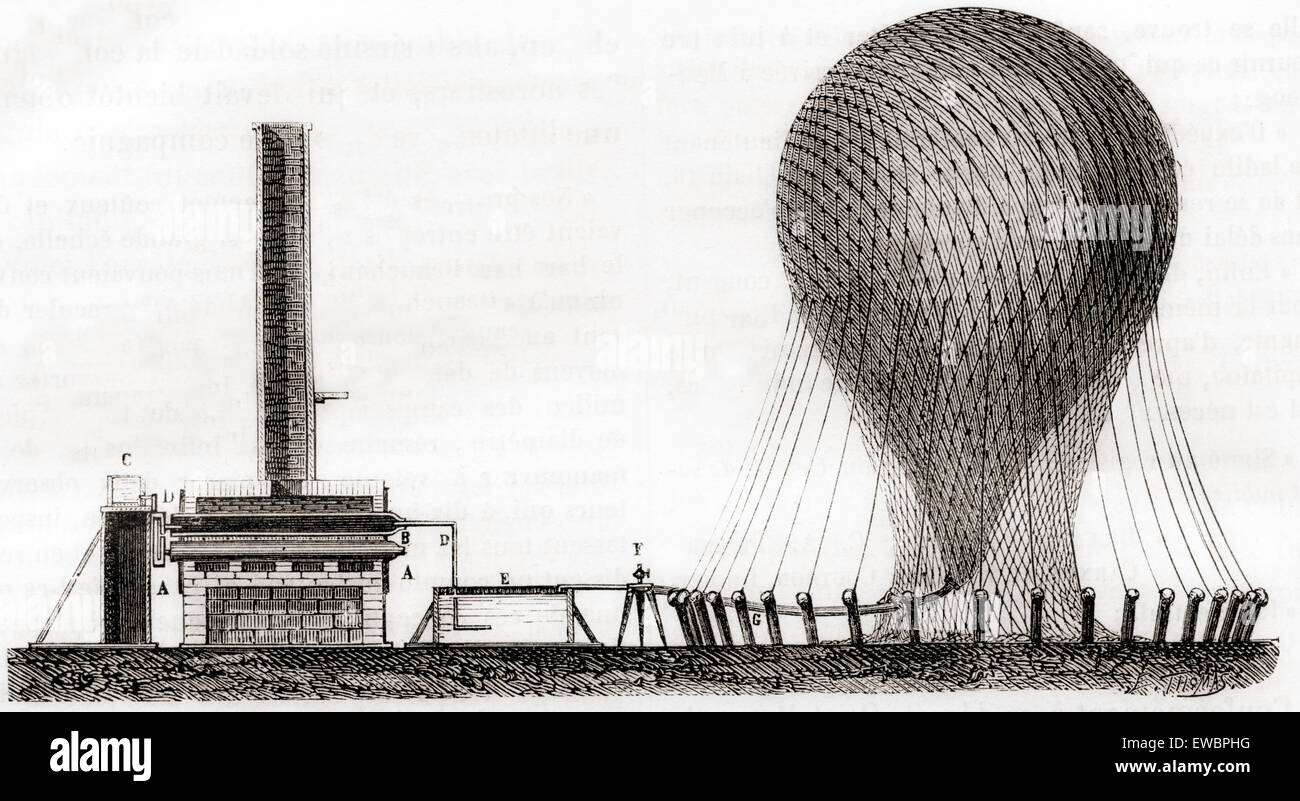 First hot air balloon hi-res stock photography and images - Alamy