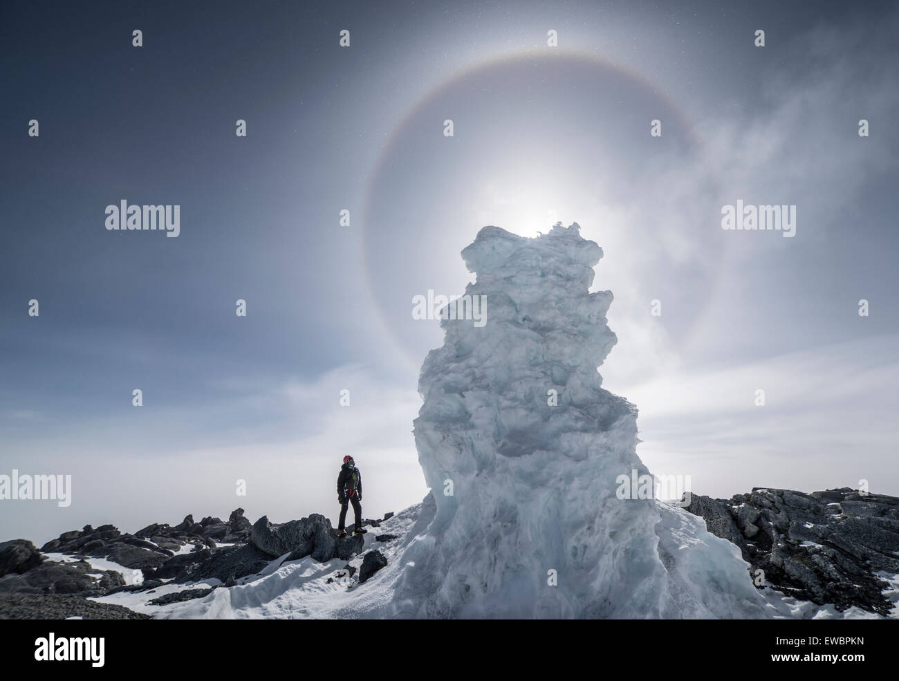 Mount erebus ice tower hi-res stock photography and images - Alamy