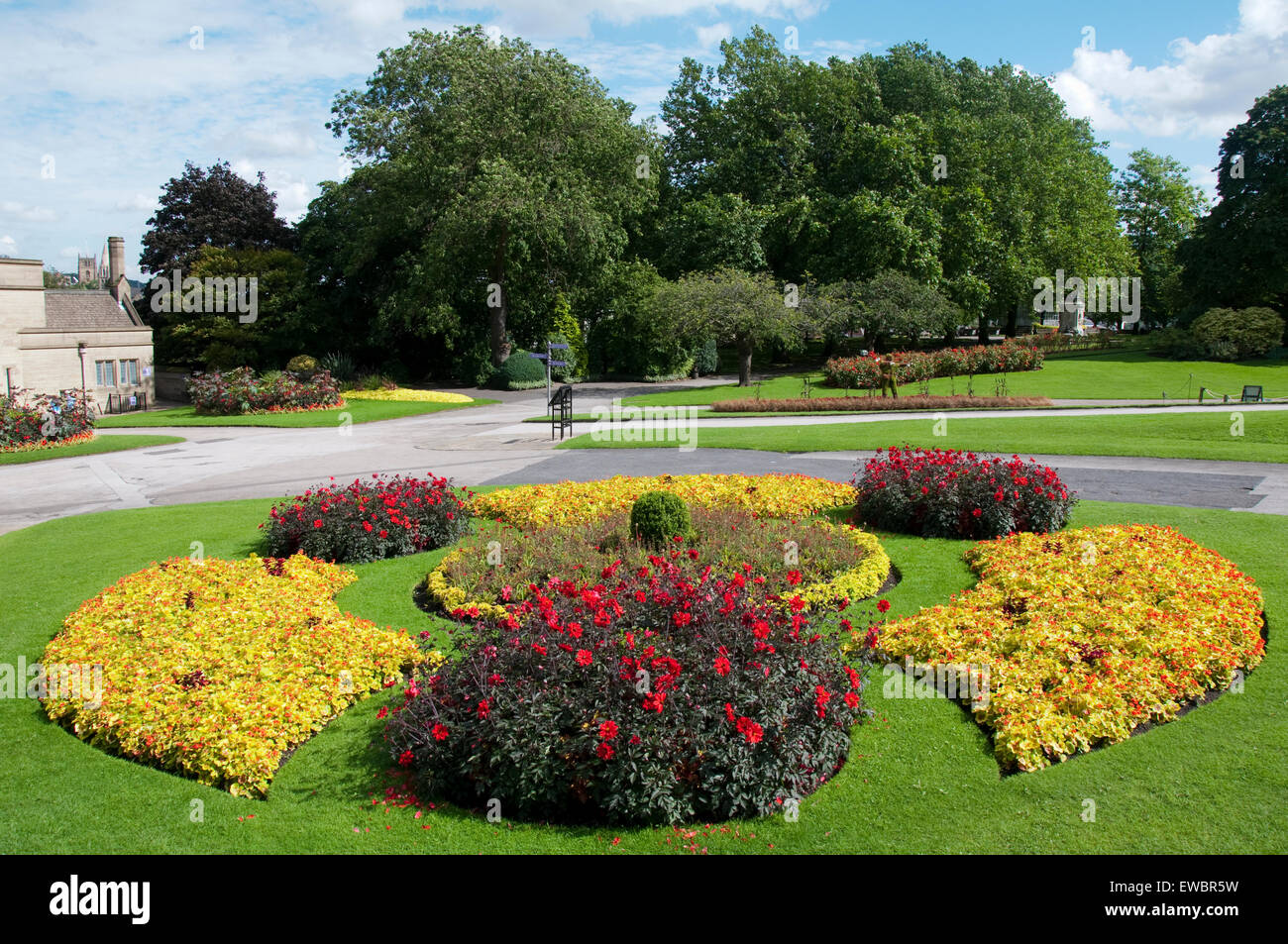 Summer at Nottingham Castle, Nottinghamshire England UK Stock Photo - Alamy