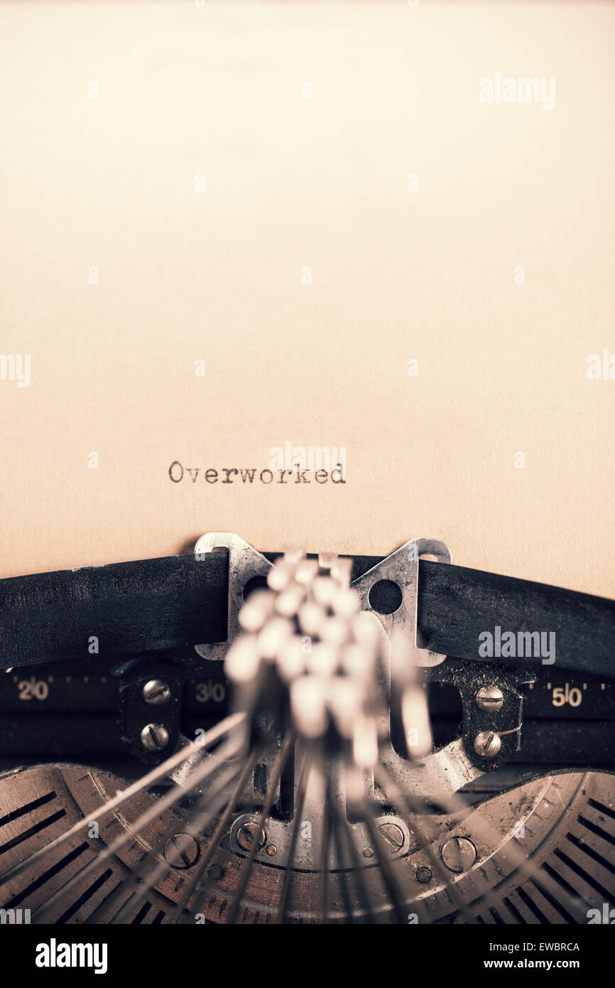 Vintage Typewriter High Resolution Stock Photography and Images - Alamy