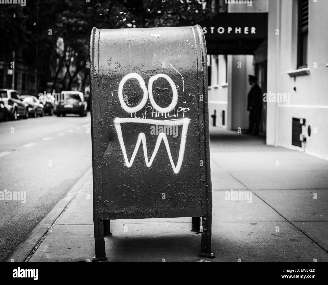 Usa mailbox Black and White Stock Photos & Images - Alamy