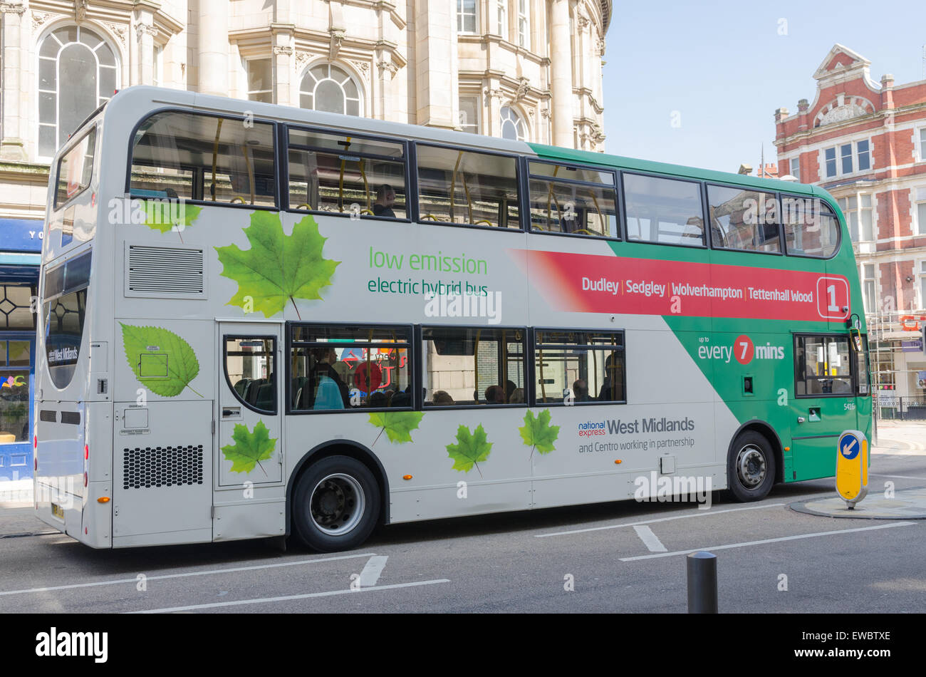 Hybrid Electric Bus Stock Photos & Hybrid Electric Bus Stock Images - Alamy