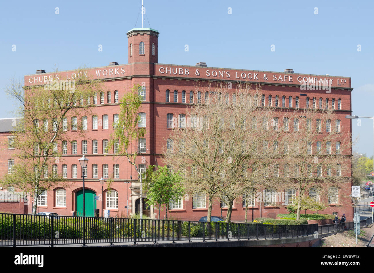 The Chubb Buildings in Fryer Street, Wolverhampton built in 1899 for ...