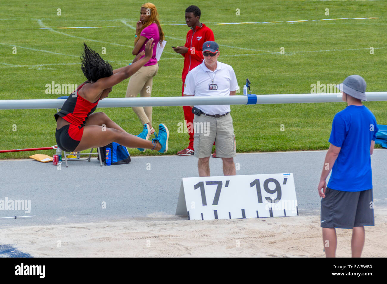 Long Jump Competitive Sport High Resolution Stock Photography and ...