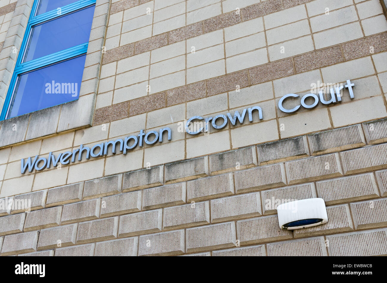 Wolverhampton Crown Court Stock Photo - Alamy