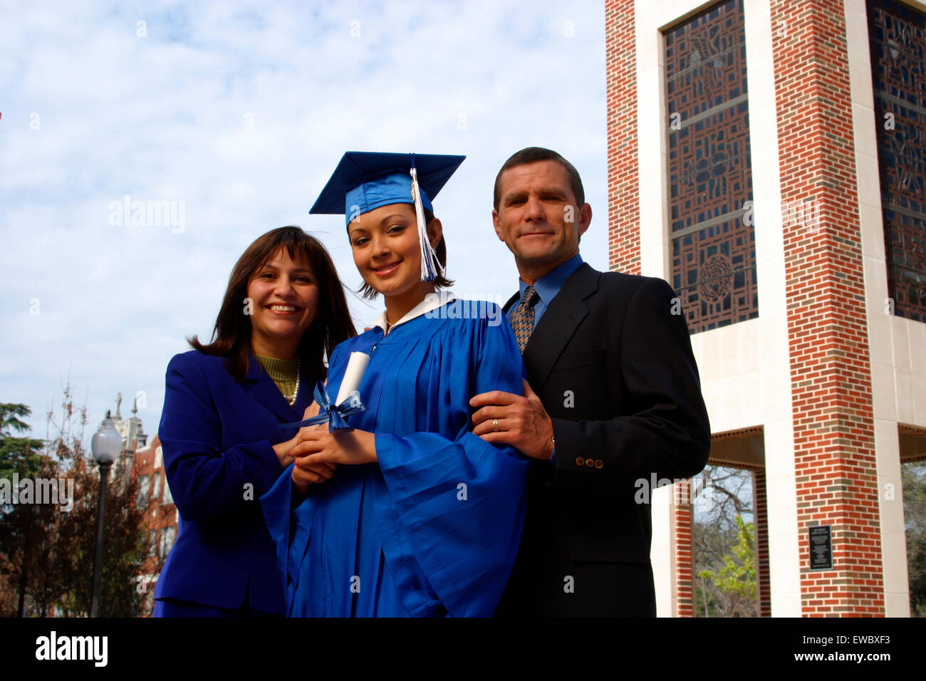 Proud parents diploma hi-res stock photography and images - Alamy