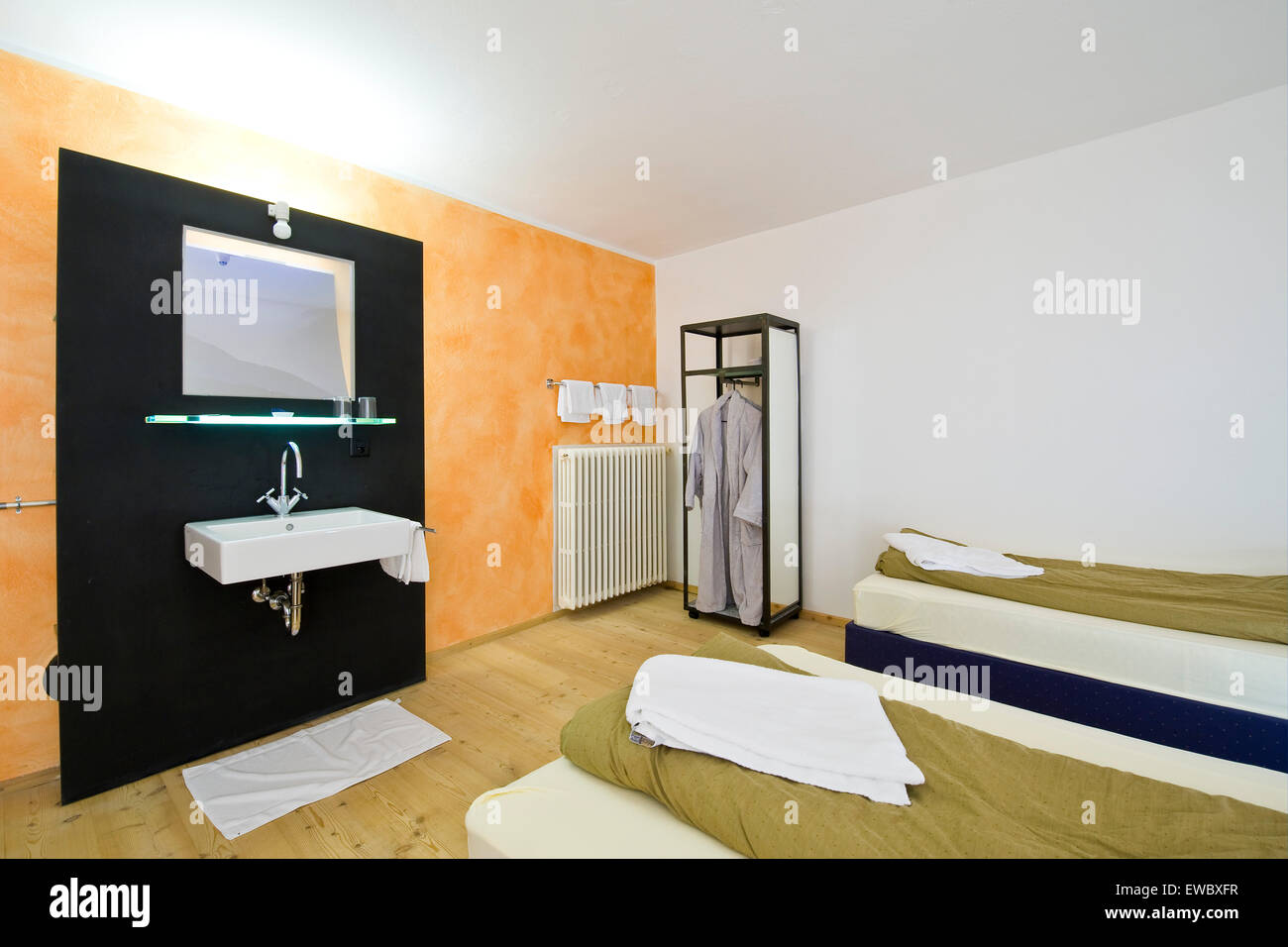 Switzerland, Gotthard pass, La Claustra hotel Stock Photo - Alamy