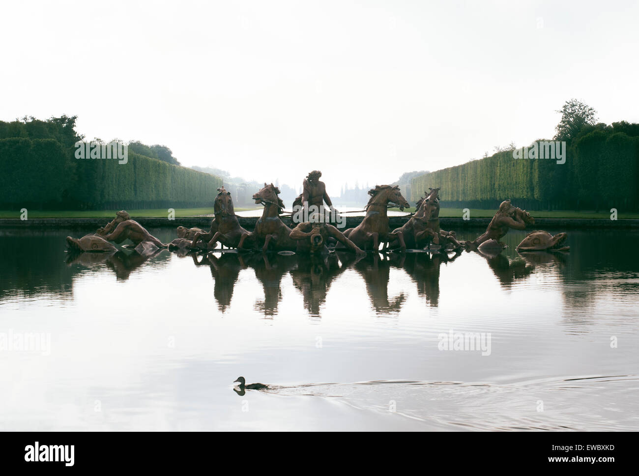 Palace Of Versailles Fountain Of Apollo High Resolution Stock ...