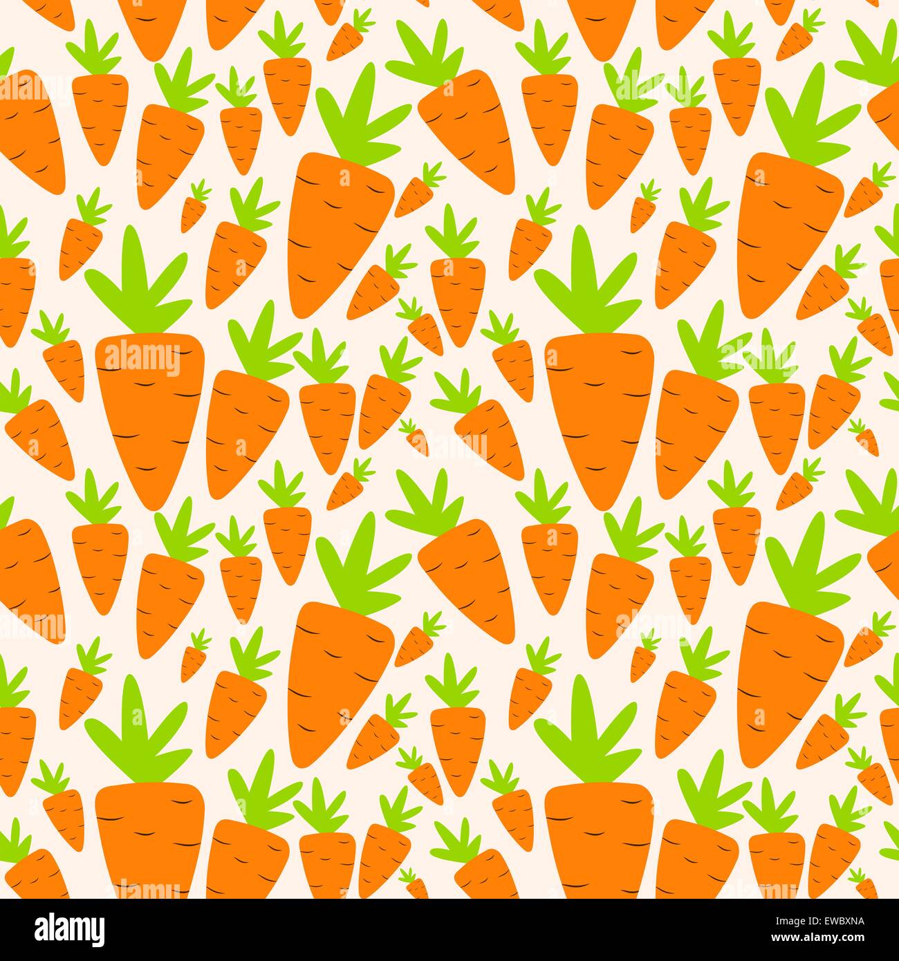 Carrot Seamless Pattern Background Vector Illustration Stock Vector ...